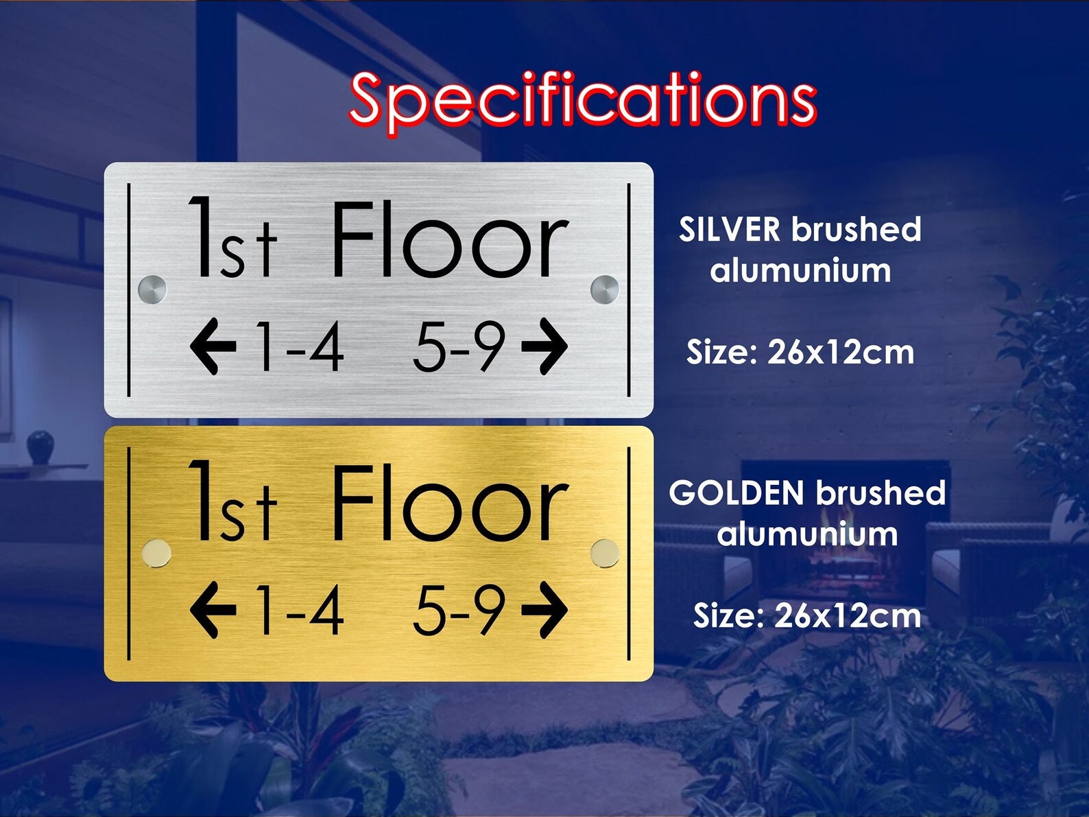 Directional Signs, Hotel Directional Signs, Arrow Sign, Hotel Floor ...