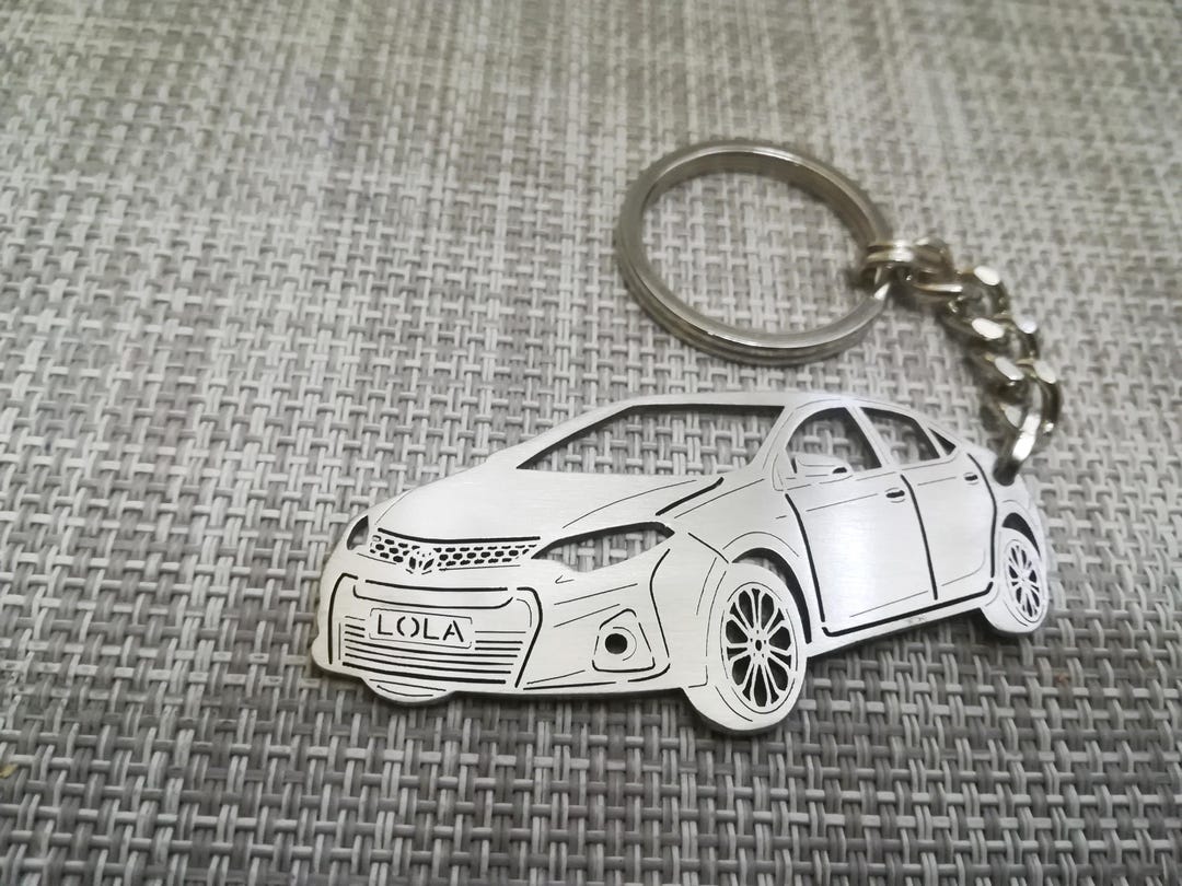 Birthday Gift Custom Car Keychain With Personalized Name, Gift for Him ...
