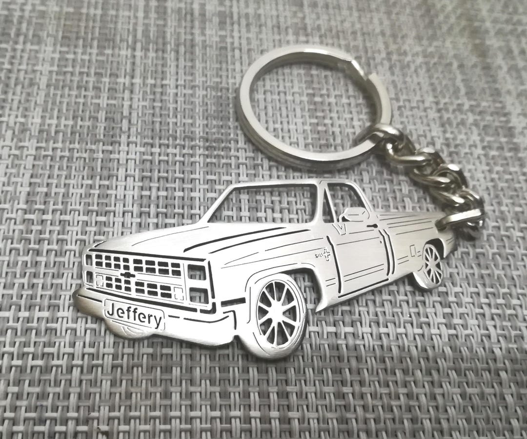 Custom Gift Car Keychain With Personalized Name, Gift for Him, Personalized Fan Key Ring ,1986 ...