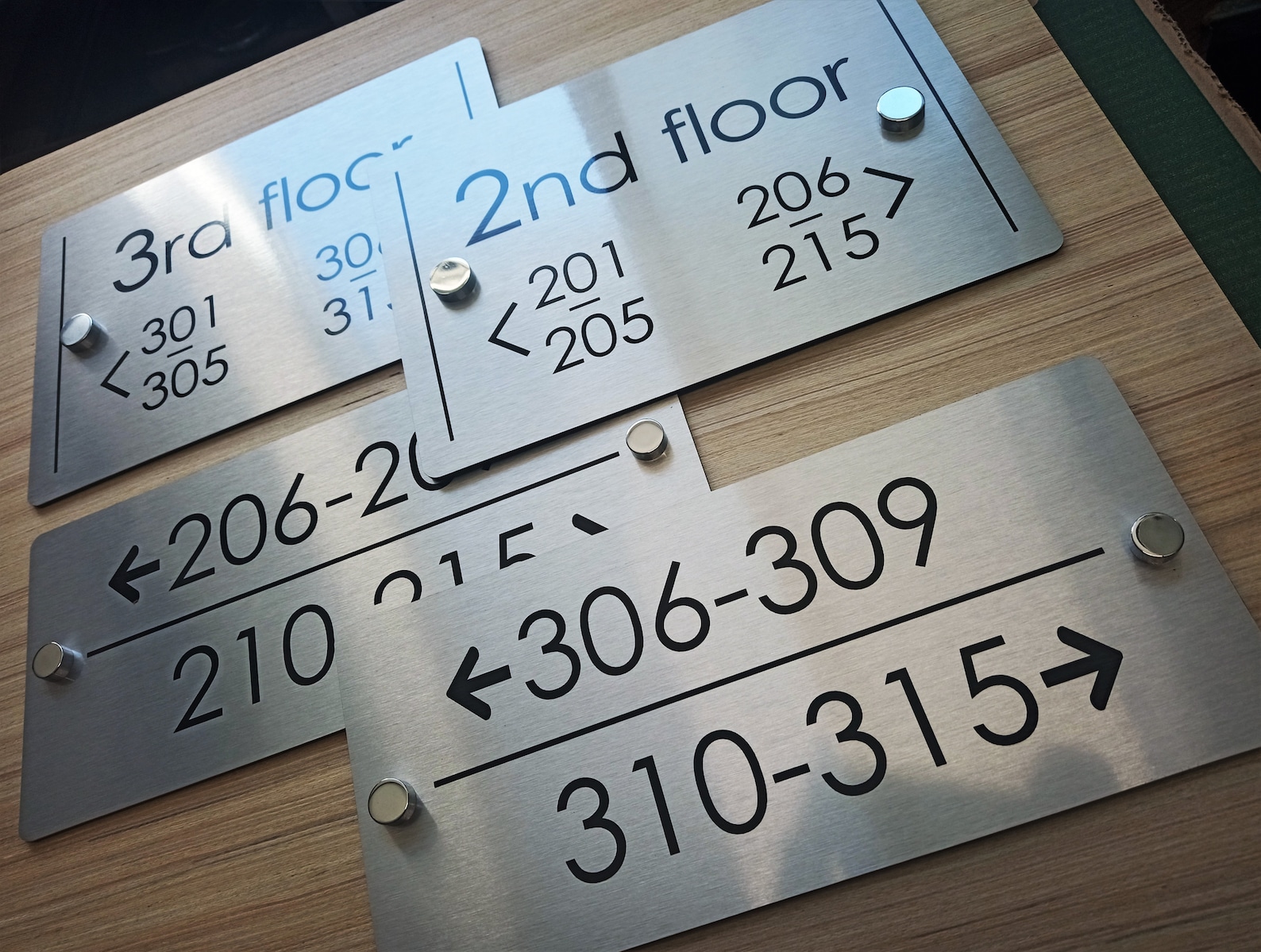 Directional Signs Custom Hotel Directional Signs Arrow Sign | Etsy