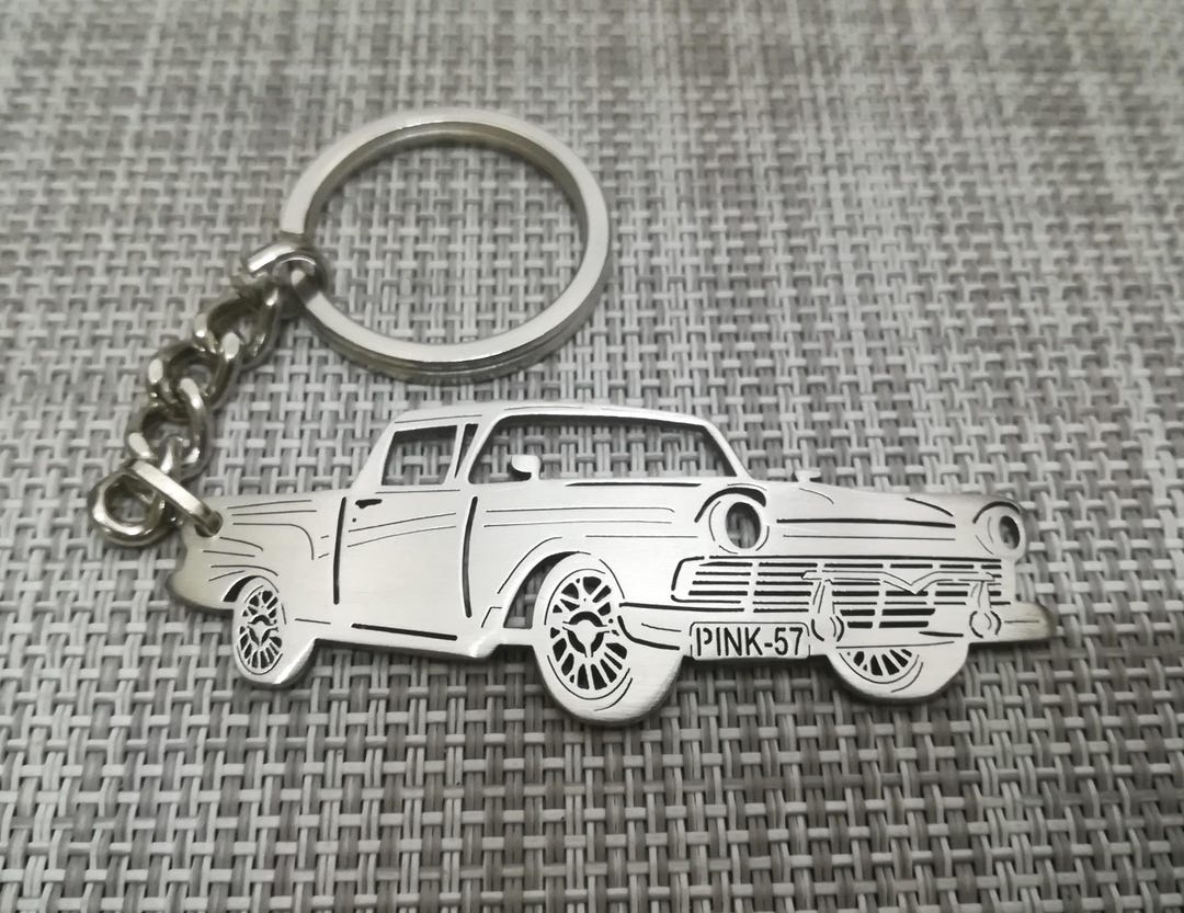 Custom Fathers Day Gift Car Keychain With Personalized Name, Gift for ...