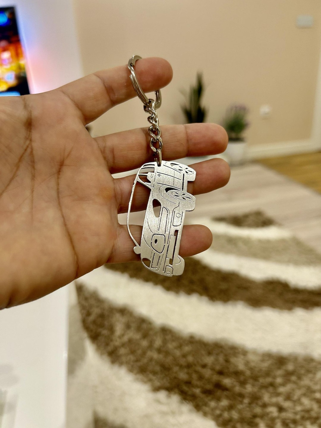 Custom Christmas Gift Car Keychain With Personalized Name, Gift for Him ...