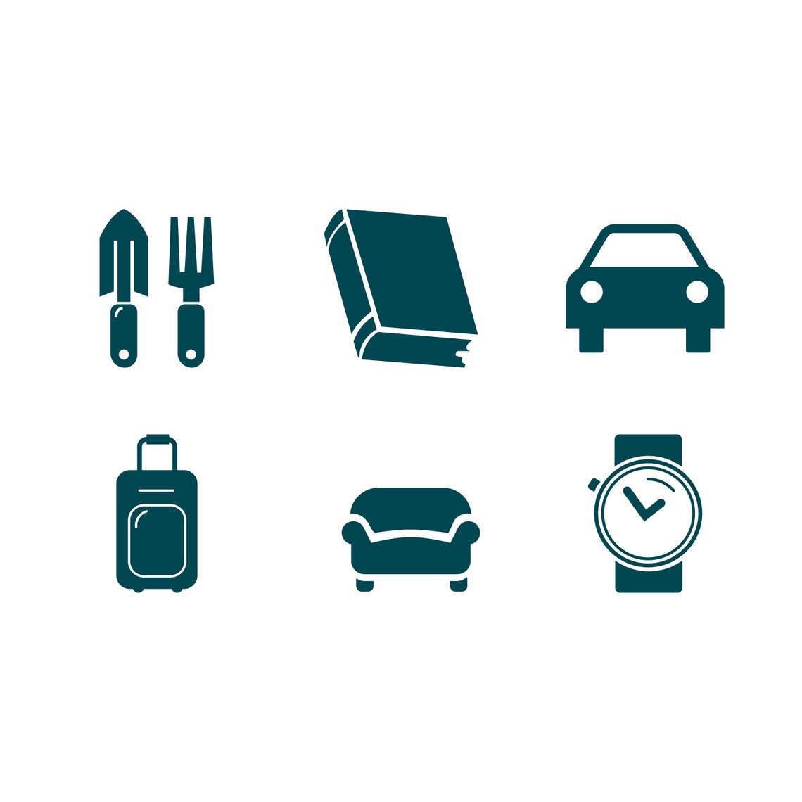 Vectorial Icon Pack for Departments .svg .png. Department Icons ...