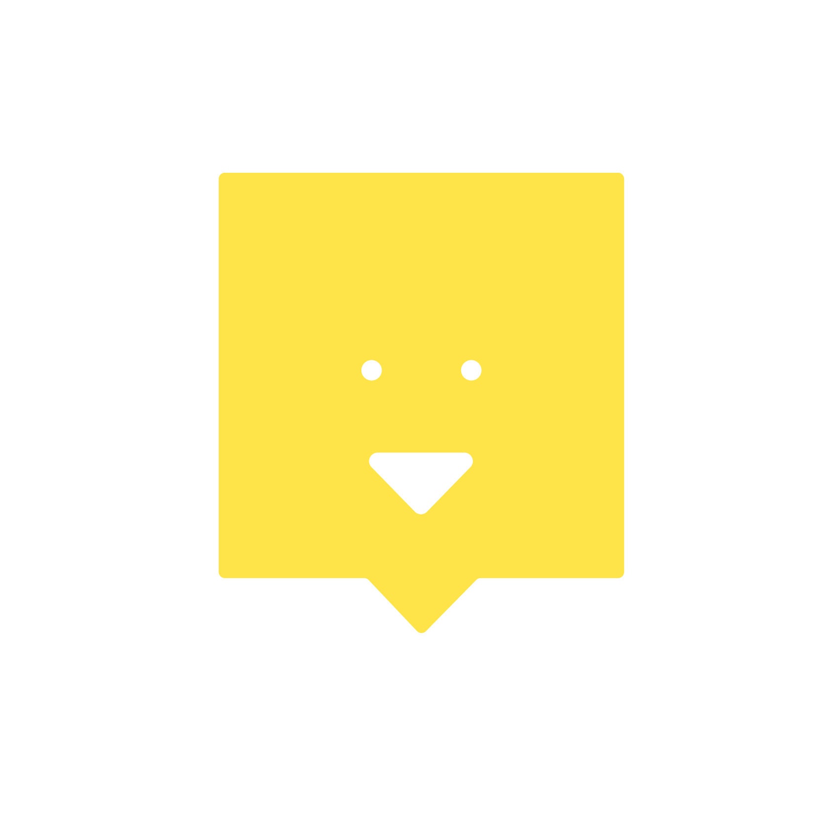 Vectorial Logo Yellow Happy Logo for Creative Agency. Mascot Logo (.ai ...