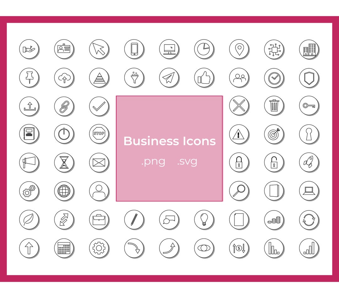 Vectorial Profesional Business Icons for Powerpoint Presentation ...