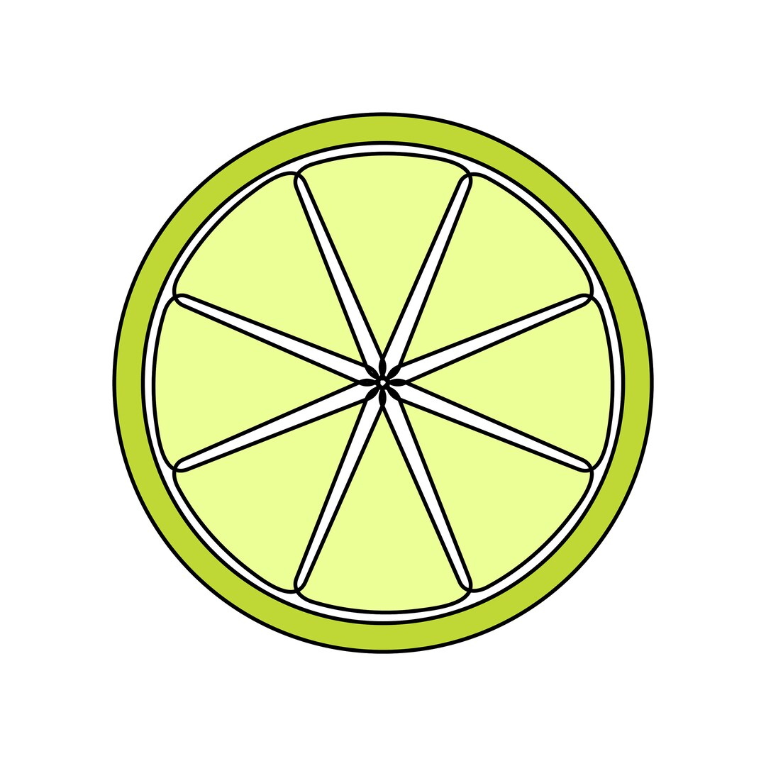 Citric Vectorial Logo Colorful Logo for Fruit Orange Lime and - Etsy