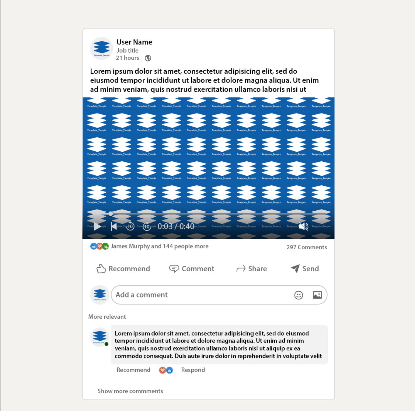 Linkedin Editable Mockups (x3)pack (photoshop .psd). Linkedin Profile ...
