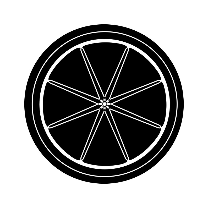 Citric Vectorial Logo Colorful Logo for Fruit Orange Lime and - Etsy