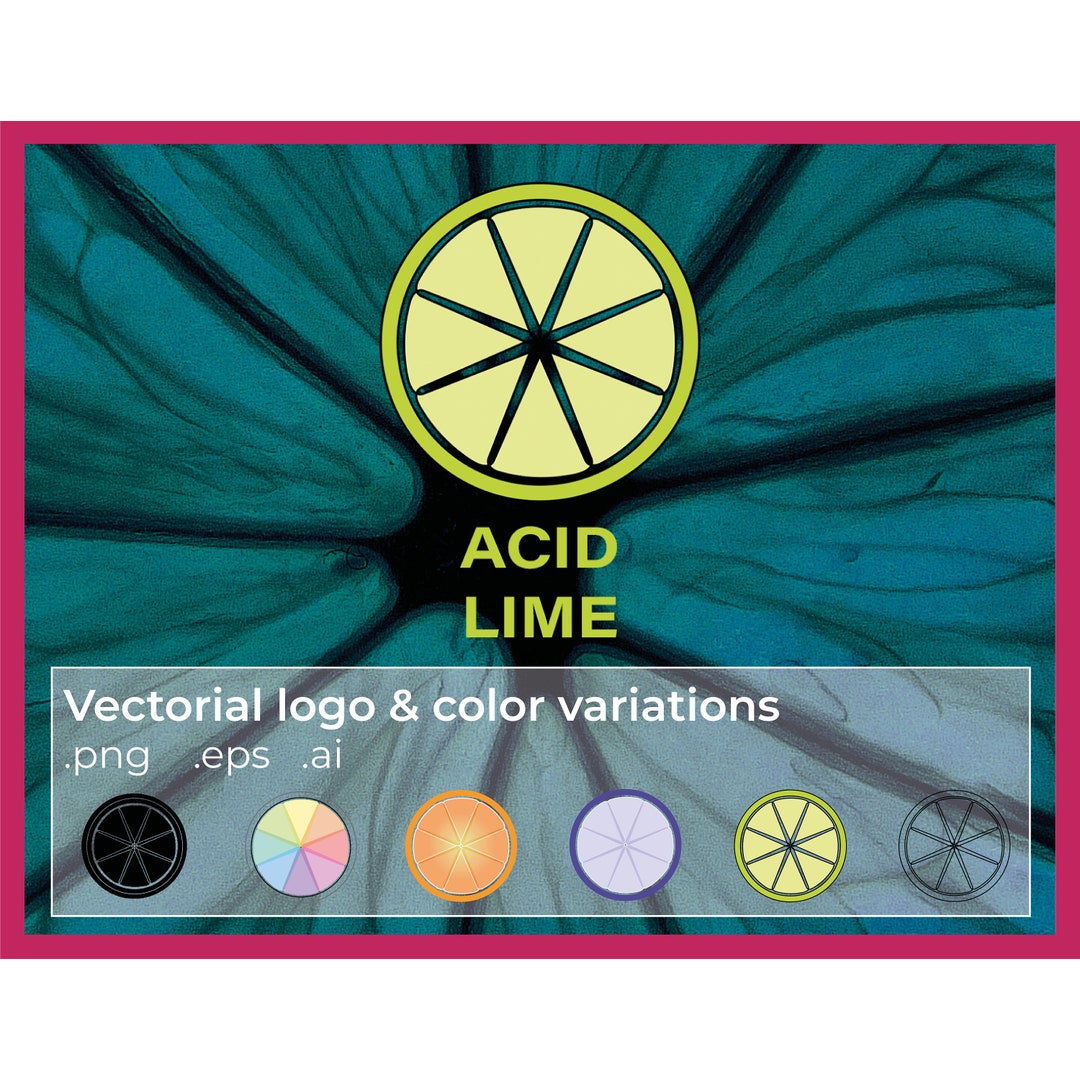 Citric Vectorial Logo Colorful Logo for Fruit Orange Lime and Lemon ...