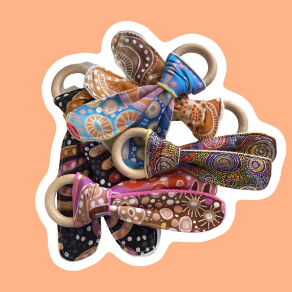 Aboriginal Indigenous Bunny Ear Teethers - Etsy