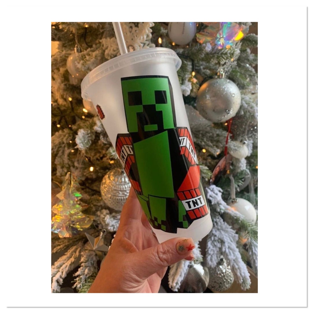 Minecraft Creeper Cold Cup - Etsy