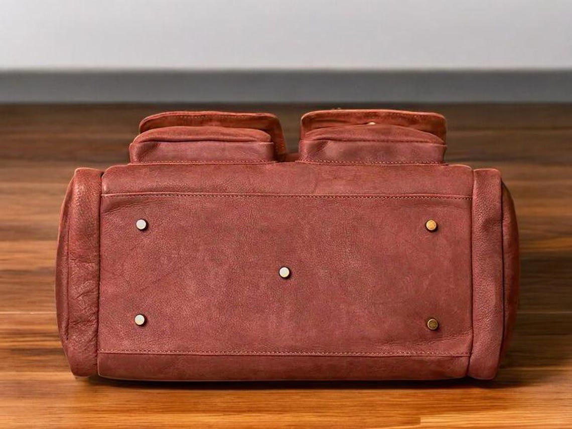 Leather Duffle Bag Pattern | Leather Pattern | Duffle Bag | Leather Bag ...