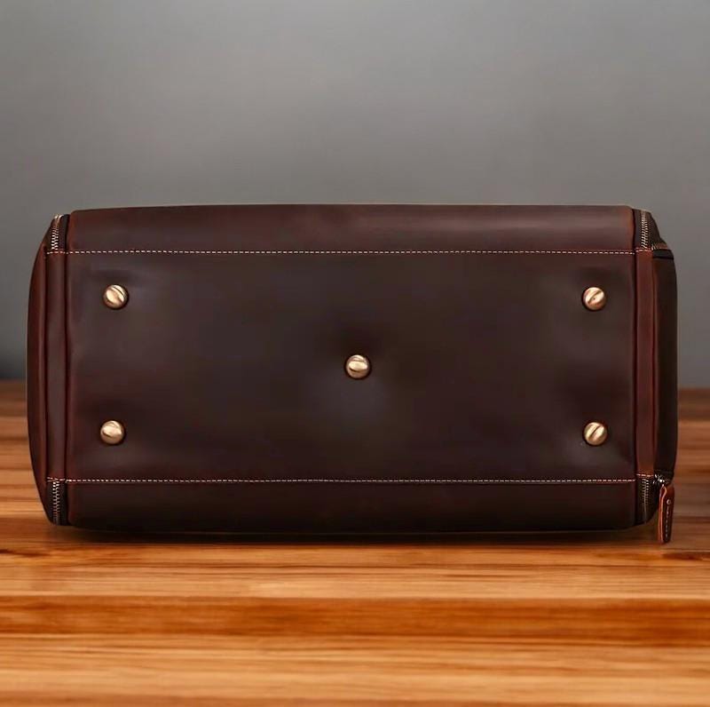 Leather Duffle Bag Pattern | Leather Pattern | Duffle Bag | Leather Bag ...