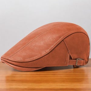 Flat Cap Pattern | Leather Pattern | PDF Leather Pattern | Leather Hat ...