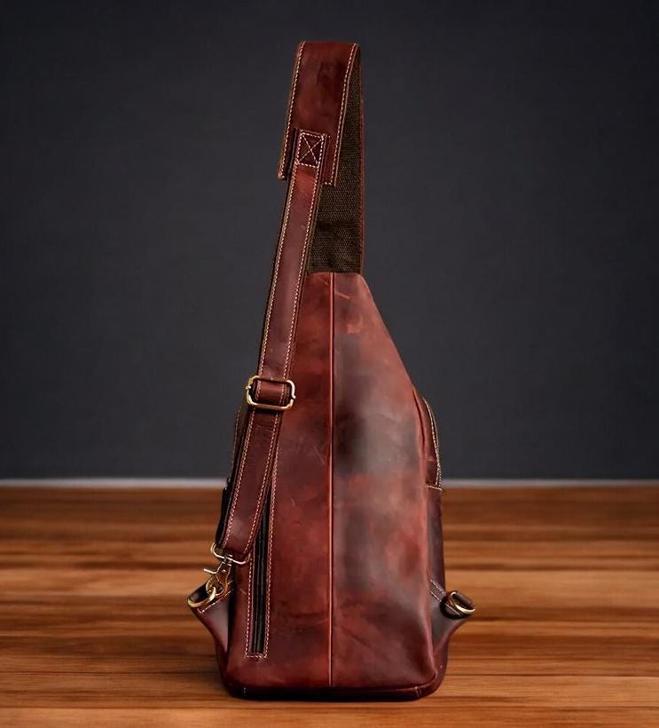Leather Sling Bag PDF Pattern | Leather Pattern | Beginner Pattern ...