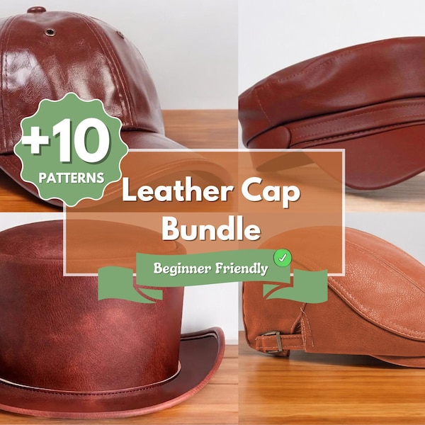 Leather Baseball Cap - Etsy