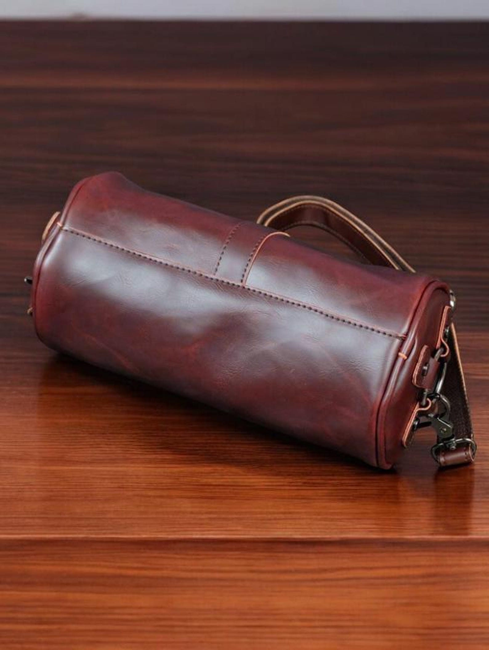 Leather Barrel Bag Pattern | Leather Pattern | Crossbody Bag | Leather ...