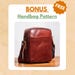 Leather Messenger Bag Pattern | Leather Pattern | Bag Pattern PDF | Bag ...