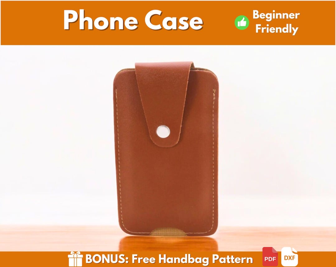 Leather Phone Case Pattern | Leather Pattern | PDF Leather Pattern ...