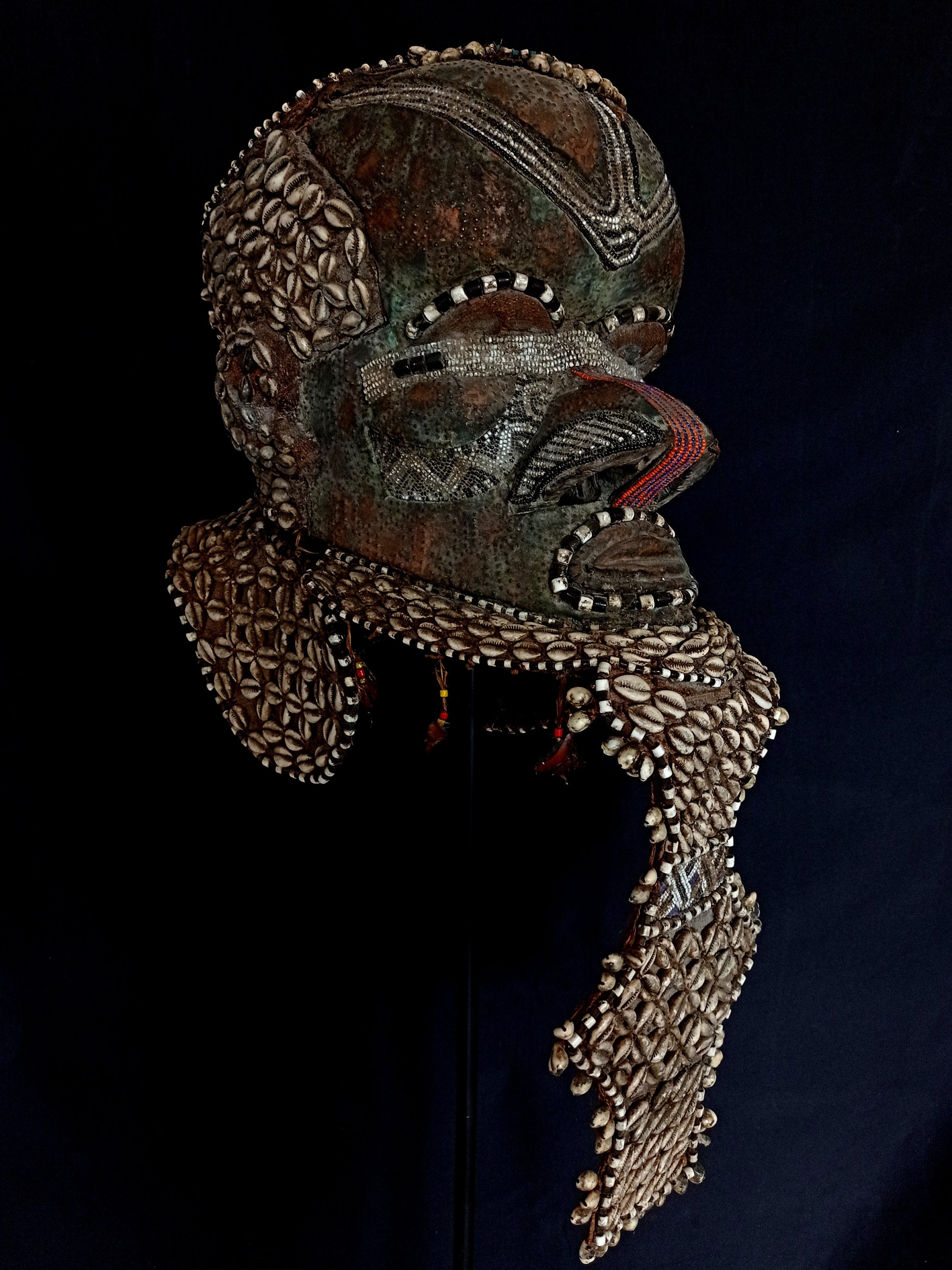 Kuba Bwoom Mask. African Tribal Art - Etsy