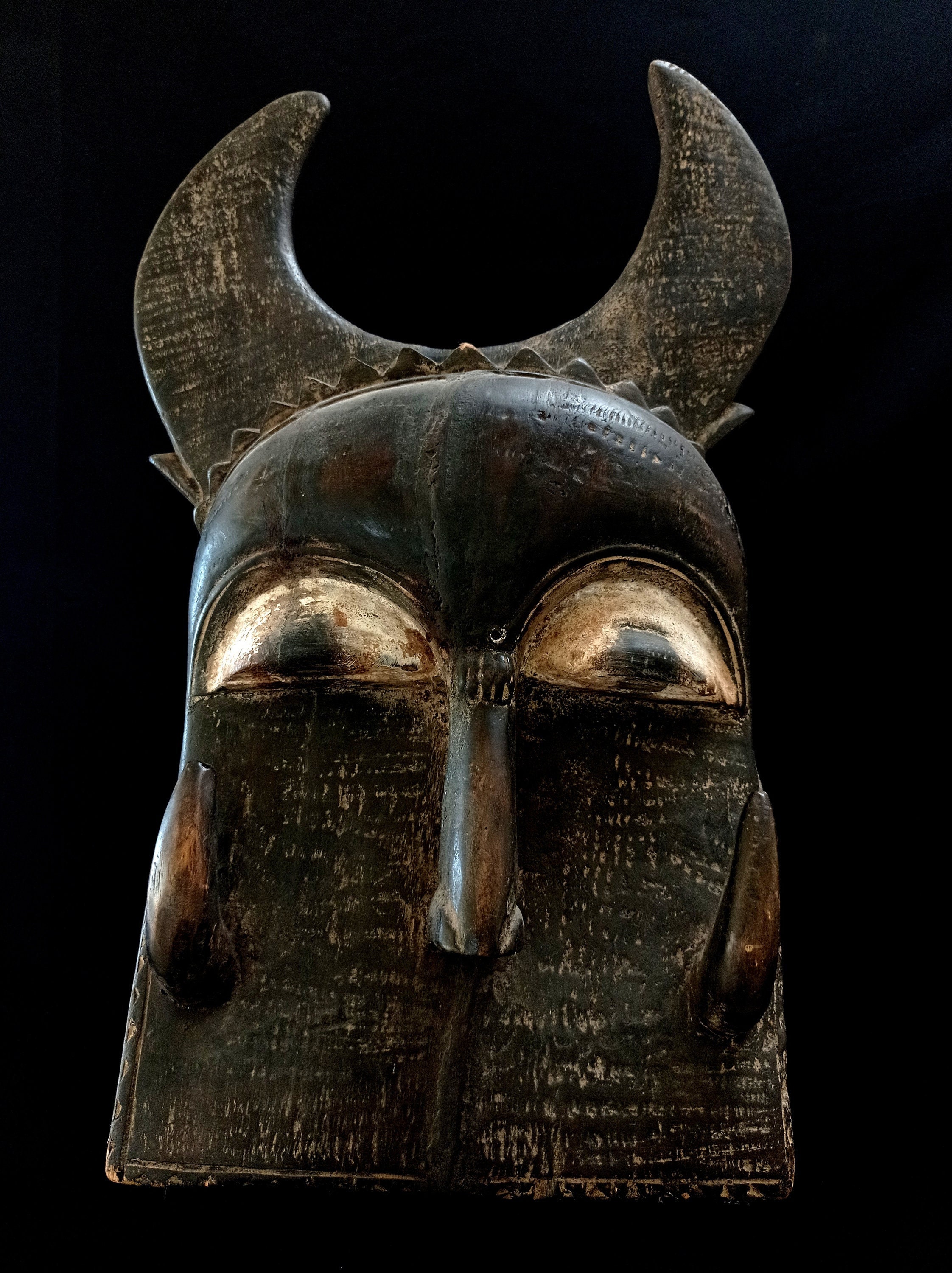 Baule Bo Nun Amuin Helmet Mask. African Mask - Etsy