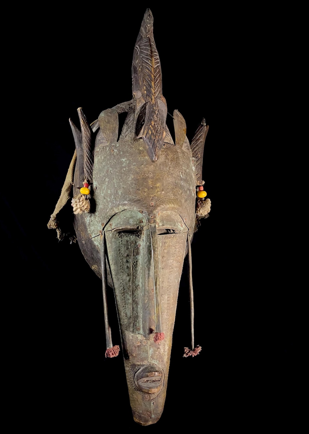 Maraka Wooden Mask. - Etsy