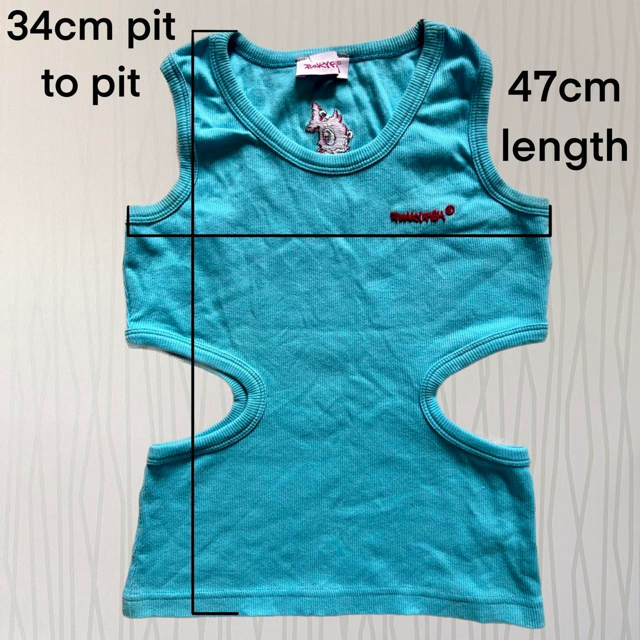 Punkyfish Tank Top Y2K Rave Neon Club Kid Cut Out Top - Etsy