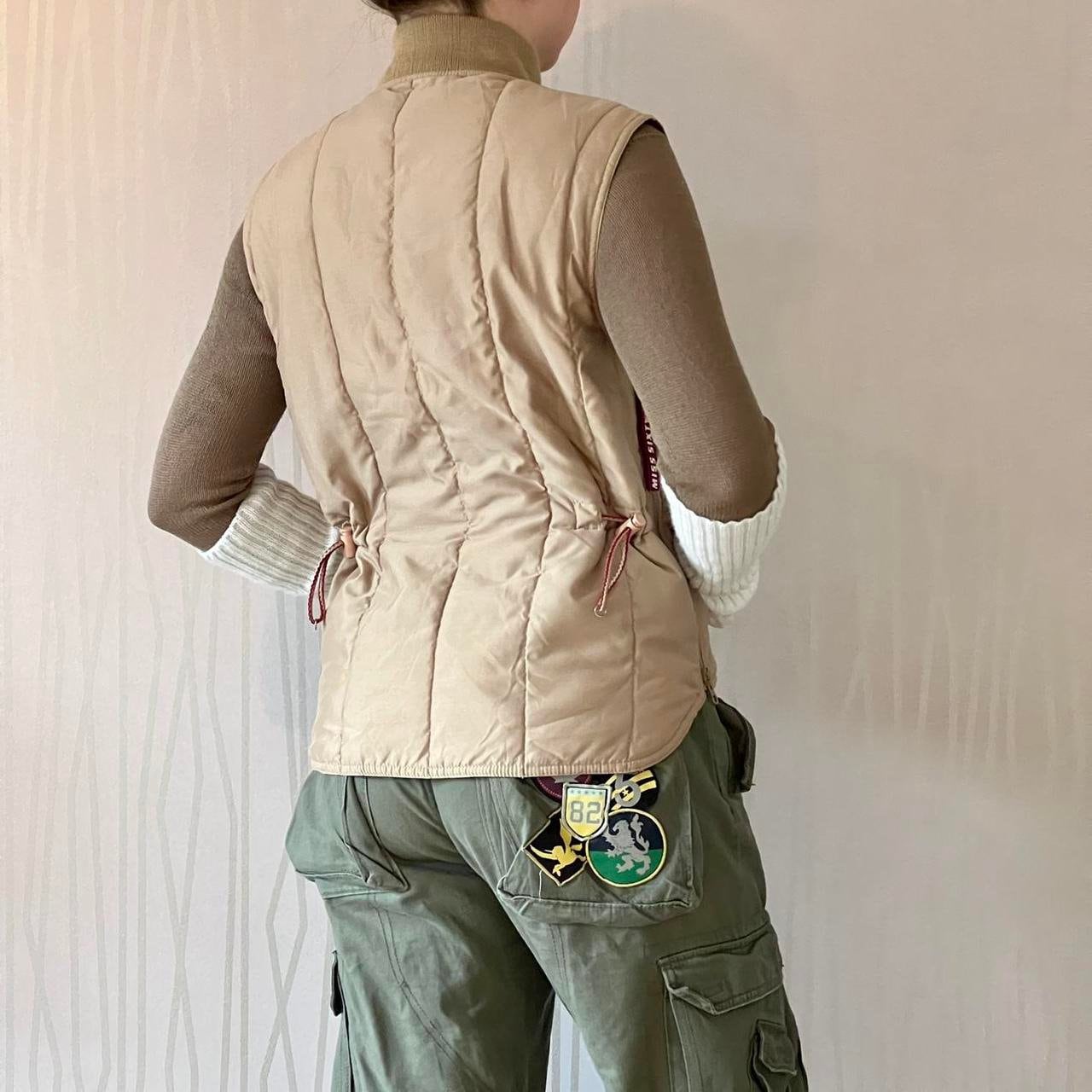 Cyber Y2K Miss Sixty Gorpcore Techwear Utility Puffer Vest - Etsy