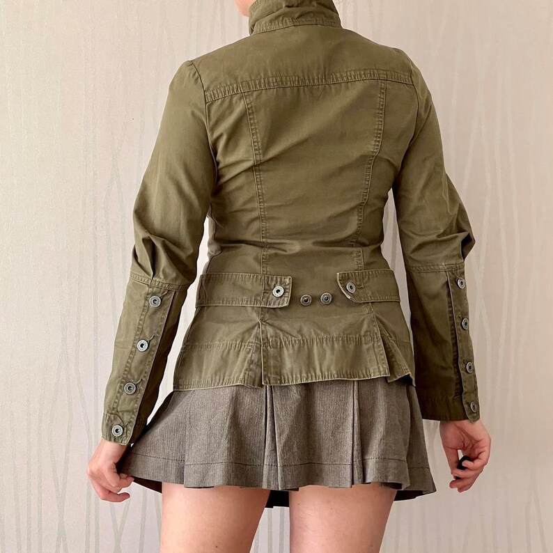 Y2K Diesel Techwear Gorpcore Cyber Cargo Military Jacket - Etsy