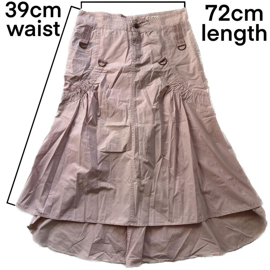 Cyber Y2K Cargo Techwear Pastel Goth Apocalyptic Da-nang Skirt - Etsy