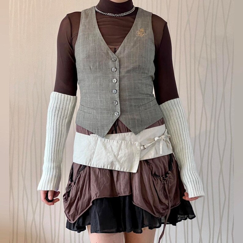 Vive Maria Vest Embroidered Academia Y2k Coquette Whimsigoth Waistcoat ...