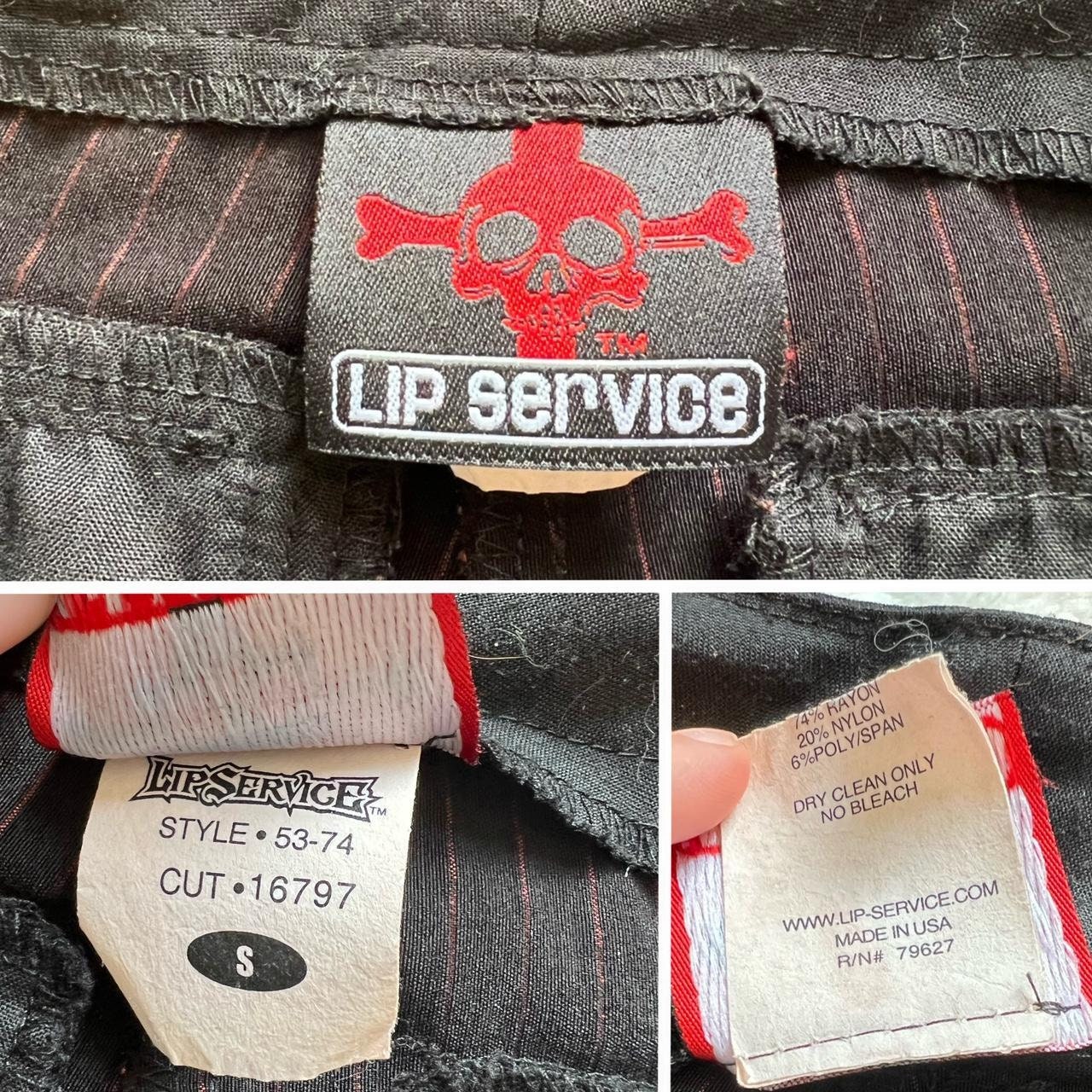 Lip Service Bondage Pants 90's Y2K Mall Goth Grunge Utility Emo Punk ...