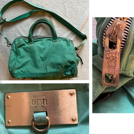 Vintage Diesel Bag Y2K Cyber Techwear Cargo Utility G… - Gem