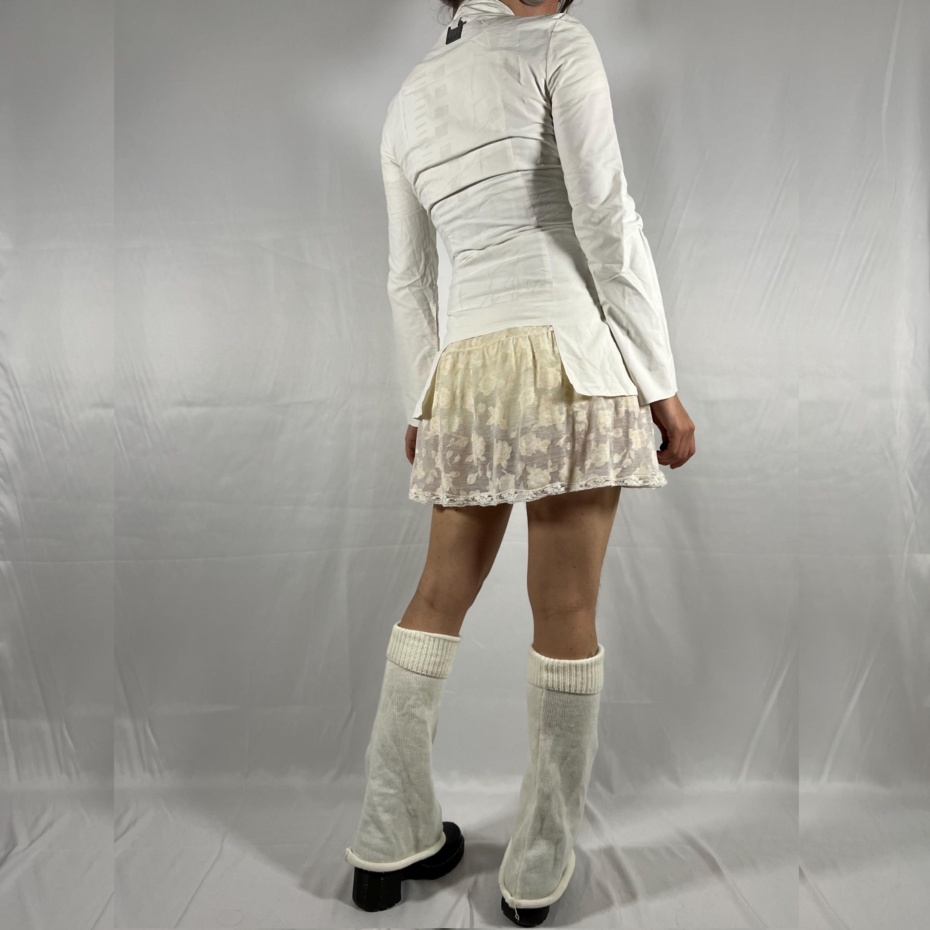 Y2K Biche De Bère Cut-out High Neck Top – Avant-garde Techwear - Etsy