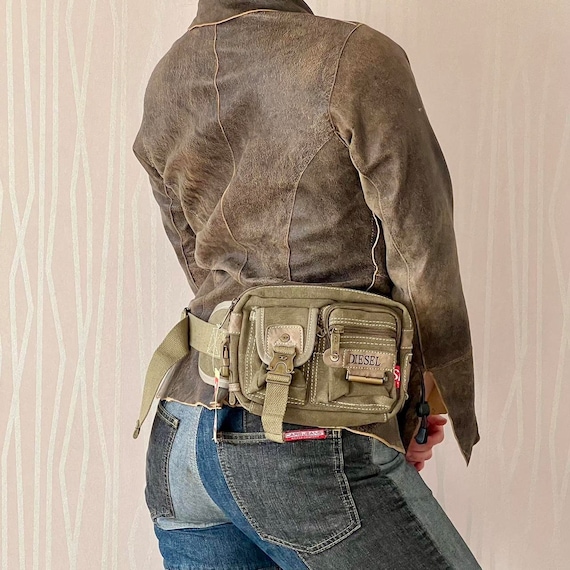 Vintage Diesel Bag Deadstock Utility Cargo Gorpcore Techwear Vintage Diesel Bag Deadstock Utility Cargo Gorpcore Techwear