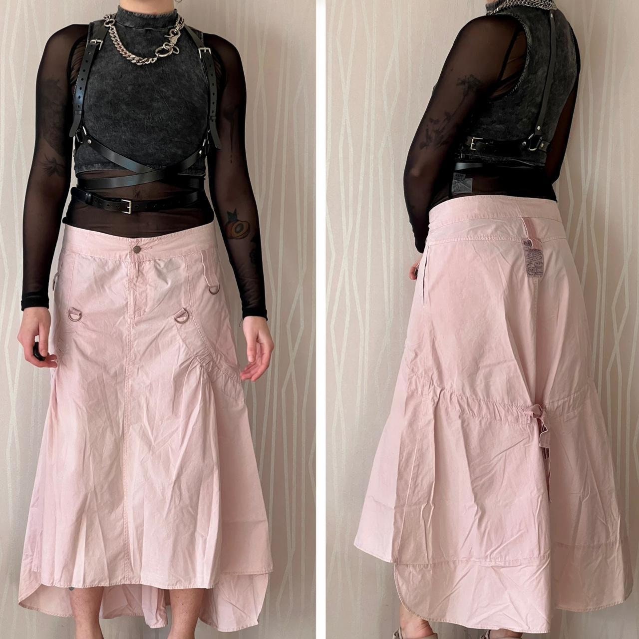 Cyber Y2K Cargo Techwear Pastel Goth Apocalyptic Da-nang Skirt - Etsy
