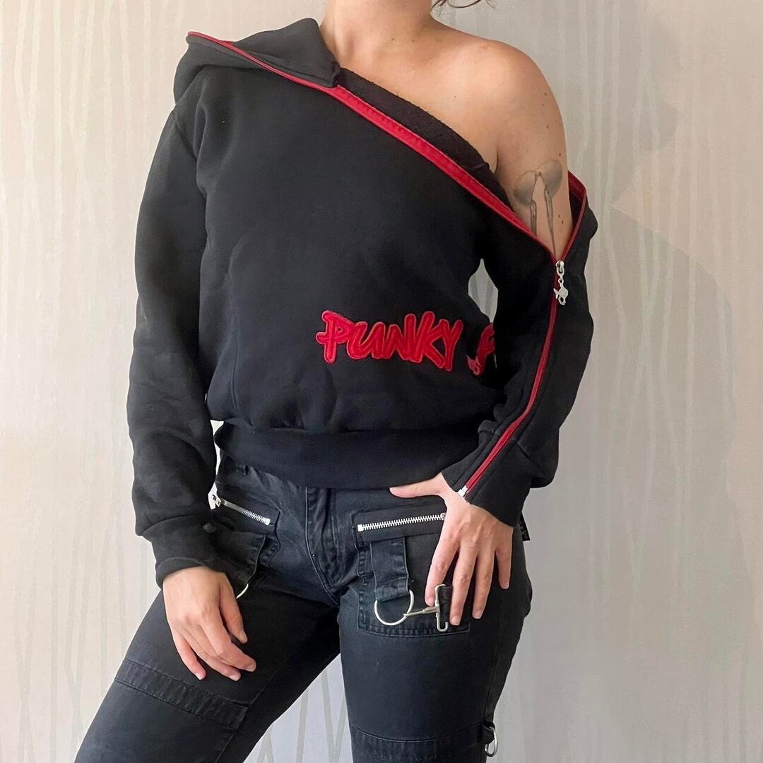 Punkyfish Y2K Cyber Rave Club Kid Subversive Grunge Skater Streetwear ...