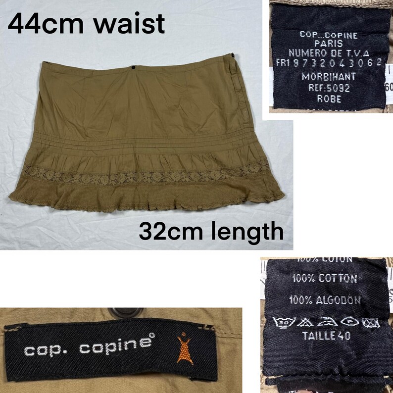 Y2K Cop Copine Mini Dress Two Piece Set Techwear Coquette Utility Cargo ...