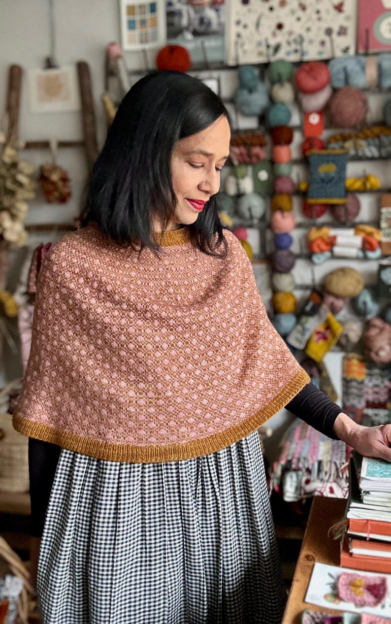 Millefleur Petite Poncho - Etsy