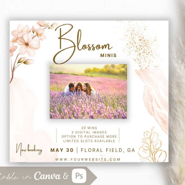 Mini Session Template - Etsy Canada
