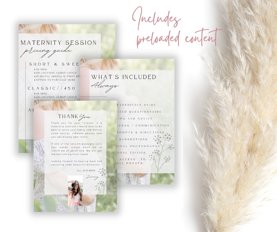 Maternity Session Prep Guide, What to Wear Style Guide, Maternity ...
