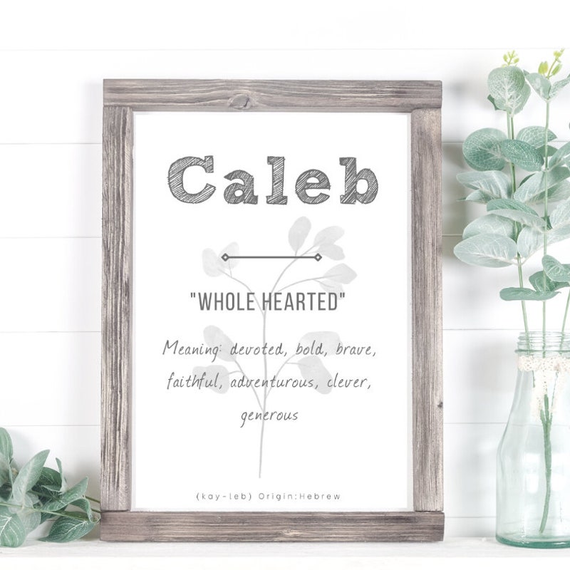 Caleb - Etsy
