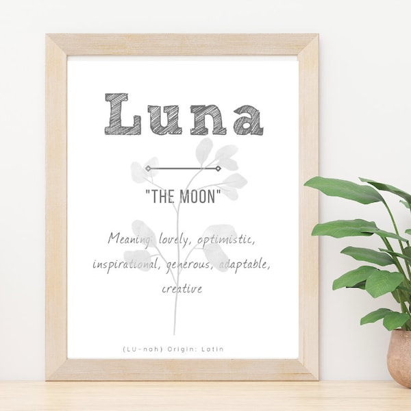 Luna Baby - Etsy