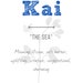 Kai Baby Name Meaning, Baby Nursery Sign, Printable Baby Name Sign ...