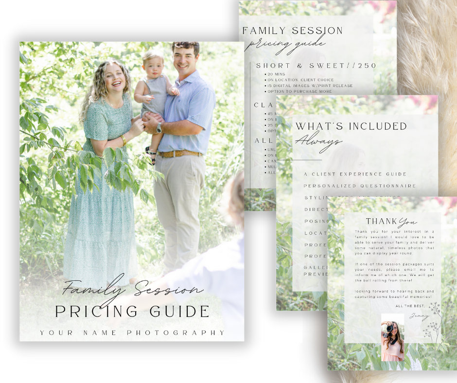 Family Session Prep Guide, What to Wear Style Guide, Family Session ...