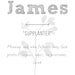 James Name Sign, Baby Boy Nursery Sign, Baby Names Meaning, Instant ...