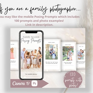 Family Session Prep Guide, What to Wear Style Guide, Canva Template ...