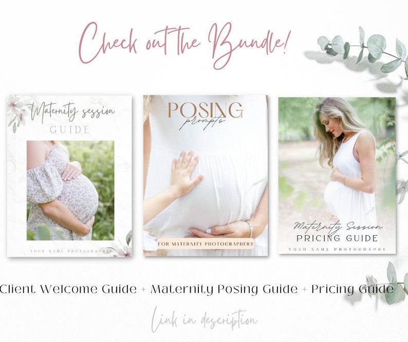 Maternity Session Prep Guide, What to Wear Style Guide, Canva Template, Family Photography ...
