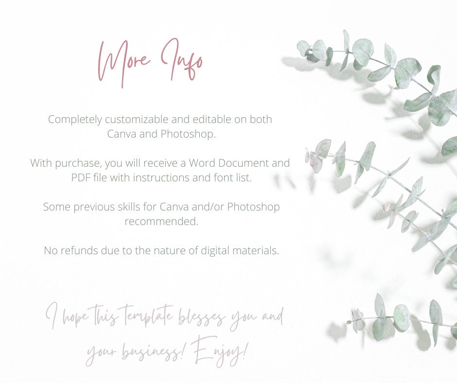 Newsletter Template, Mini Session Email, Photography Email Template ...