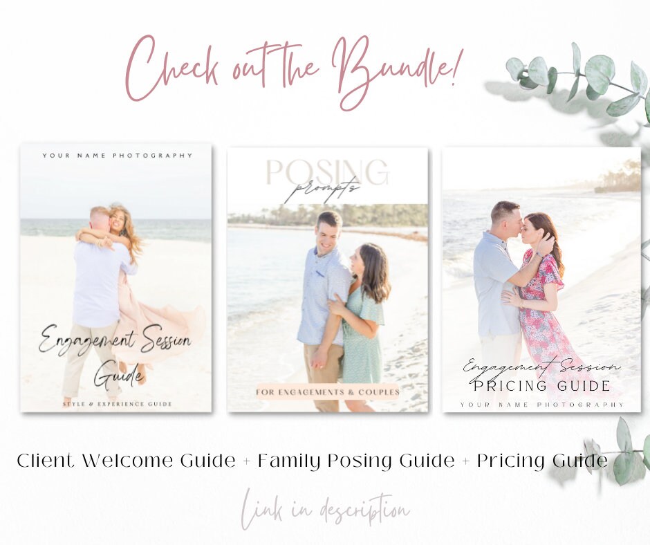 Engagement Session Prep Guide, What to Wear Style Guide, Canva Template ...
